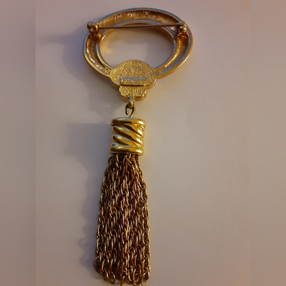 Monet | Jewelry | Monet Vintage Tassel Brooch | Poshmark